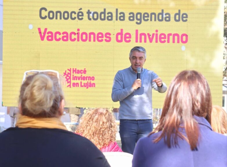 Luján presentó su nutrido calendario de invierno